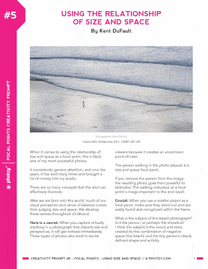 Using Focal Points Photography Creativity Prompts: Volume One (80% off ...