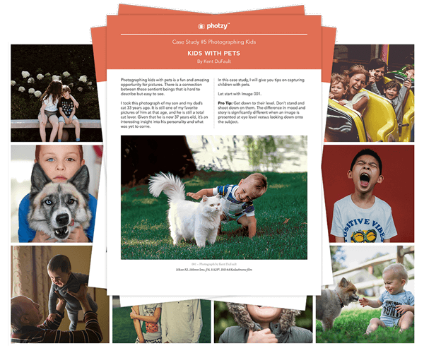 Photographing Kids Extended Case Studies: Vol 1 (80% off) | Photzy